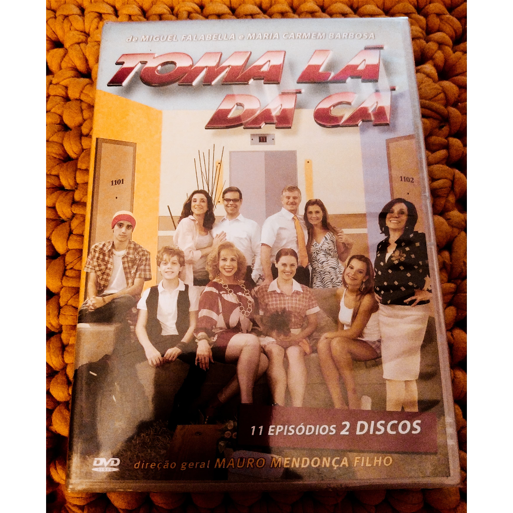 Dvd Toma Lá, Dá Cá - Miguel Falabella - 2 discos - Novo, Lacrado ...