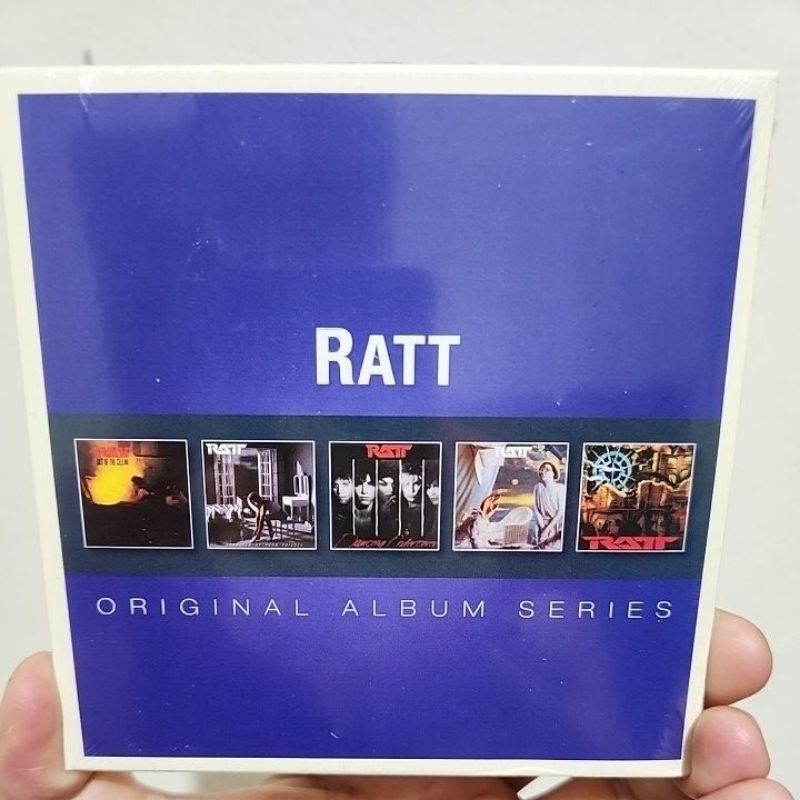 BOX RATT - ORIGINAL ALBUM SERIES [ORIGINAL IMPORTADO] (LACRADO) | Shopee Brasil