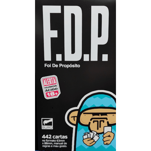 FDP: Foi De Propósito Jogo de Tabuleiro Editora Buró Board Game Novo ...