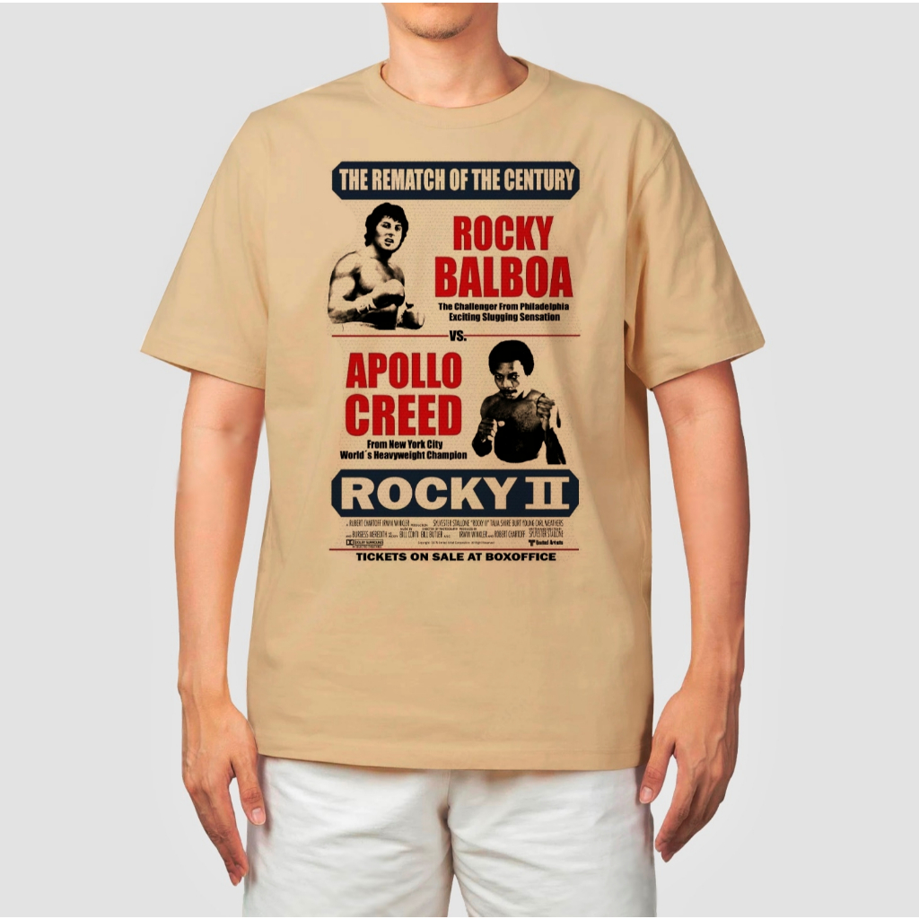 Camiseta Camisa Rock Balboa Vs Apollo Creed Italiano Filme anime nerd ...
