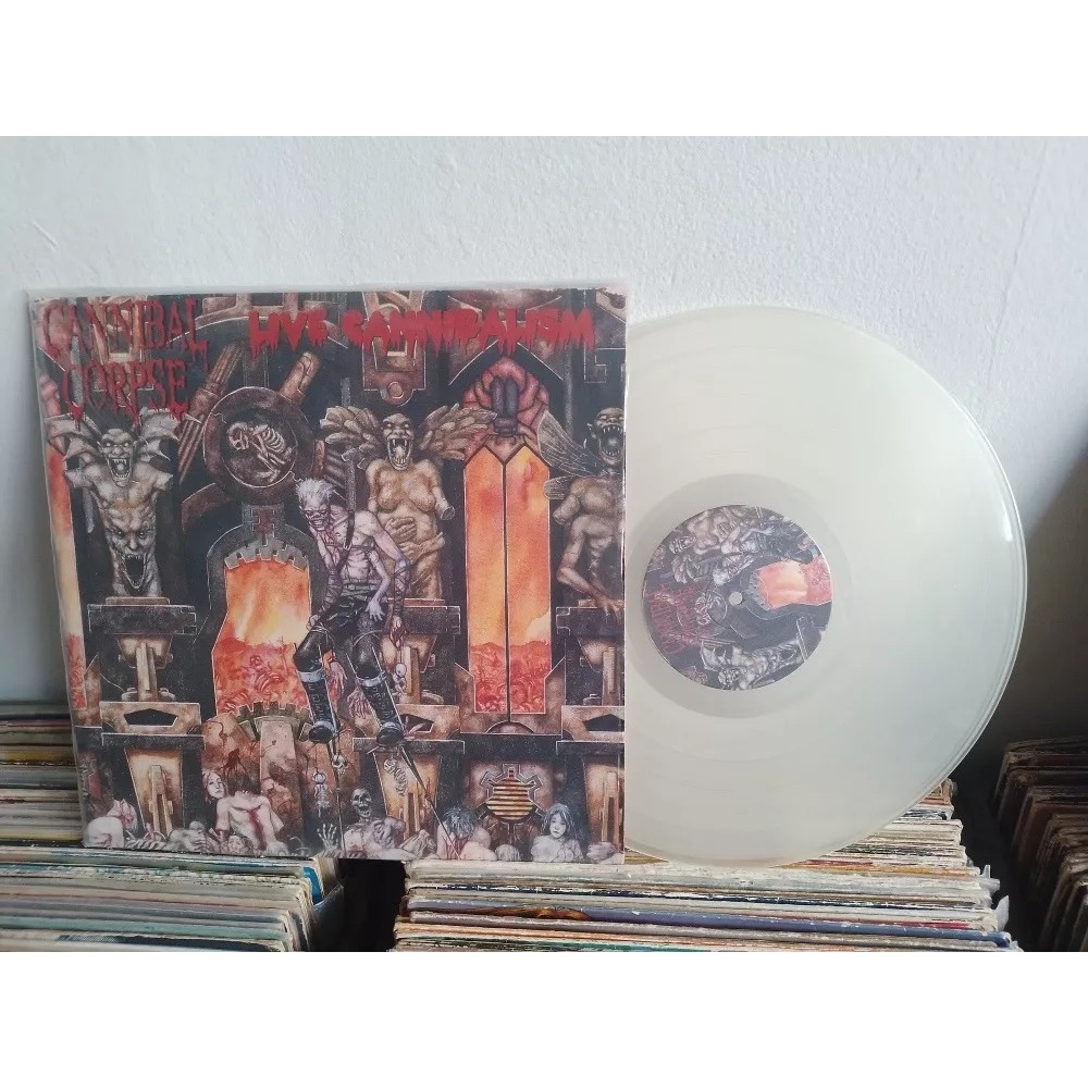 lp Cannibal Corpse Live Cannibalism Duplo 180g Transparente | Shopee Brasil