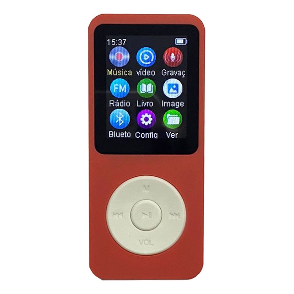 Mp3 Mp4 Player Multimídia Stereo Rádio Fm Suporta Até 128gb | Shopee Brasil