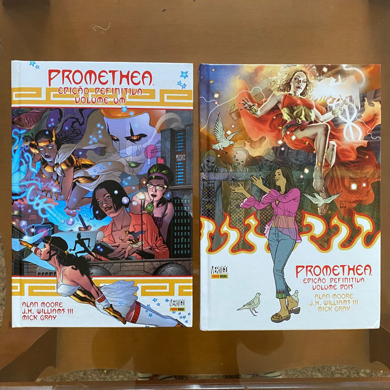 HQ Promethea Vol. 1 + Vol. 2 - Alan Moore | Shopee Brasil