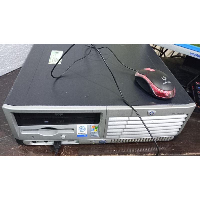 CPU com kit placa mãe processador,cooler, memória RAM,modelo Hp comp ...