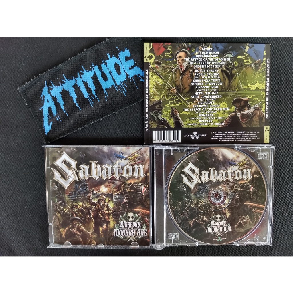 Sabaton - Weapons Of The Modern Age - Importado | Shopee Brasil