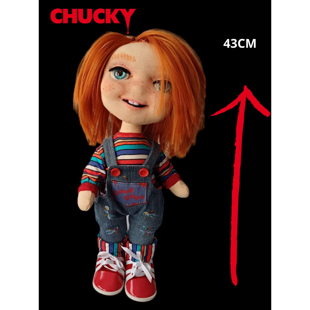 Boneco Chucky de Edição Limitada - Artesanal 43cm Brinquedo Assasino ...
