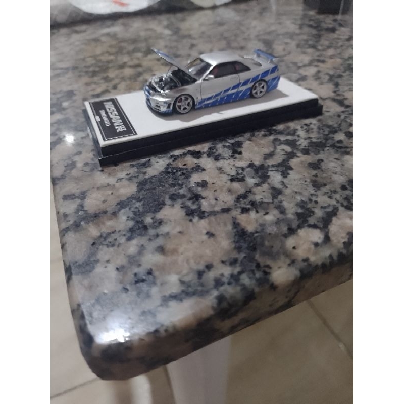 Miniatura Time Micro 1/64 Nissan Gtr R34 | Shopee Brasil