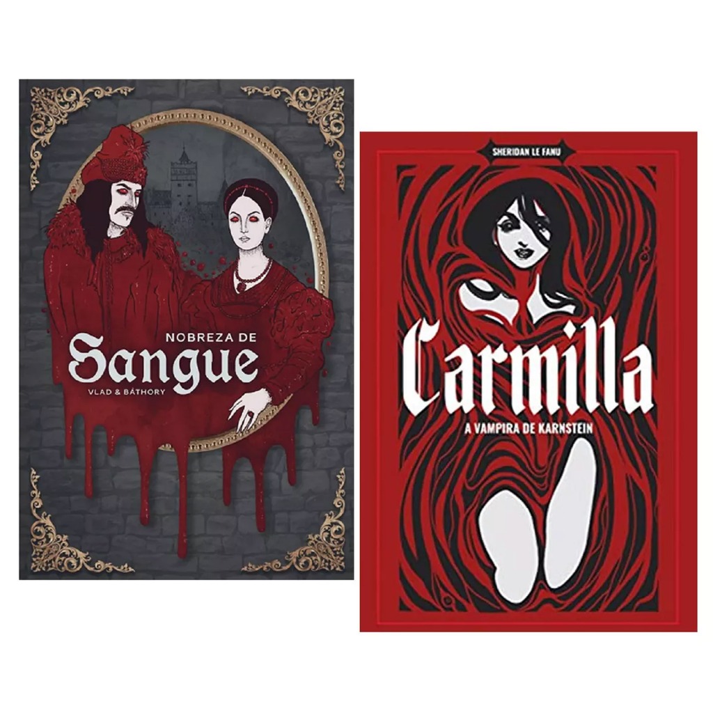 Kit 2 Livros - Carmilla - A vampira de Karnstein + Nobreza de Sangue: A ...