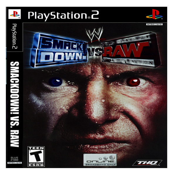WWE SmackDown vs Raw - Ps2 Playstation 2 | Shopee Brasil