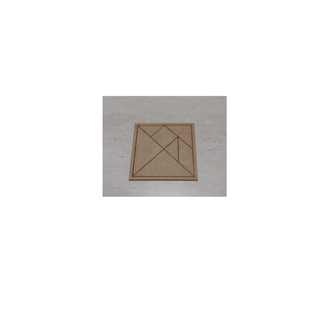 Kit Jogo Tangram educativo MDF 10 x 10 cm | Shopee Brasil