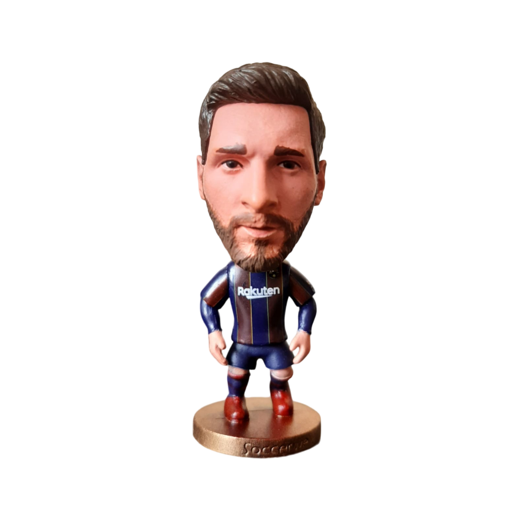 Mini Craque do Lionel Messi Barcelona Soccerwe Boneco Miniatura Jogador ...