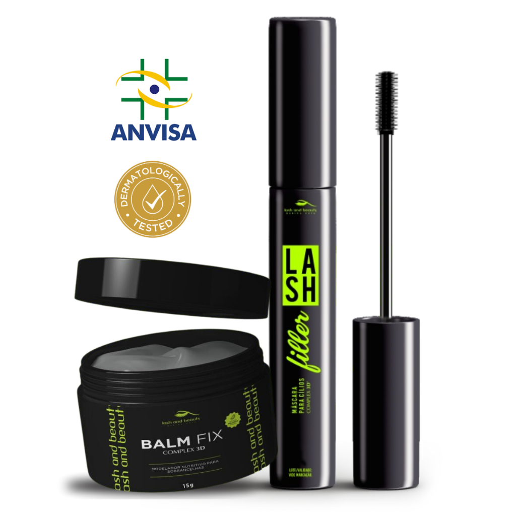 Kit Balm Fix Complex 3d Brow Lamination + Sérum Para Cílios | Shopee Brasil