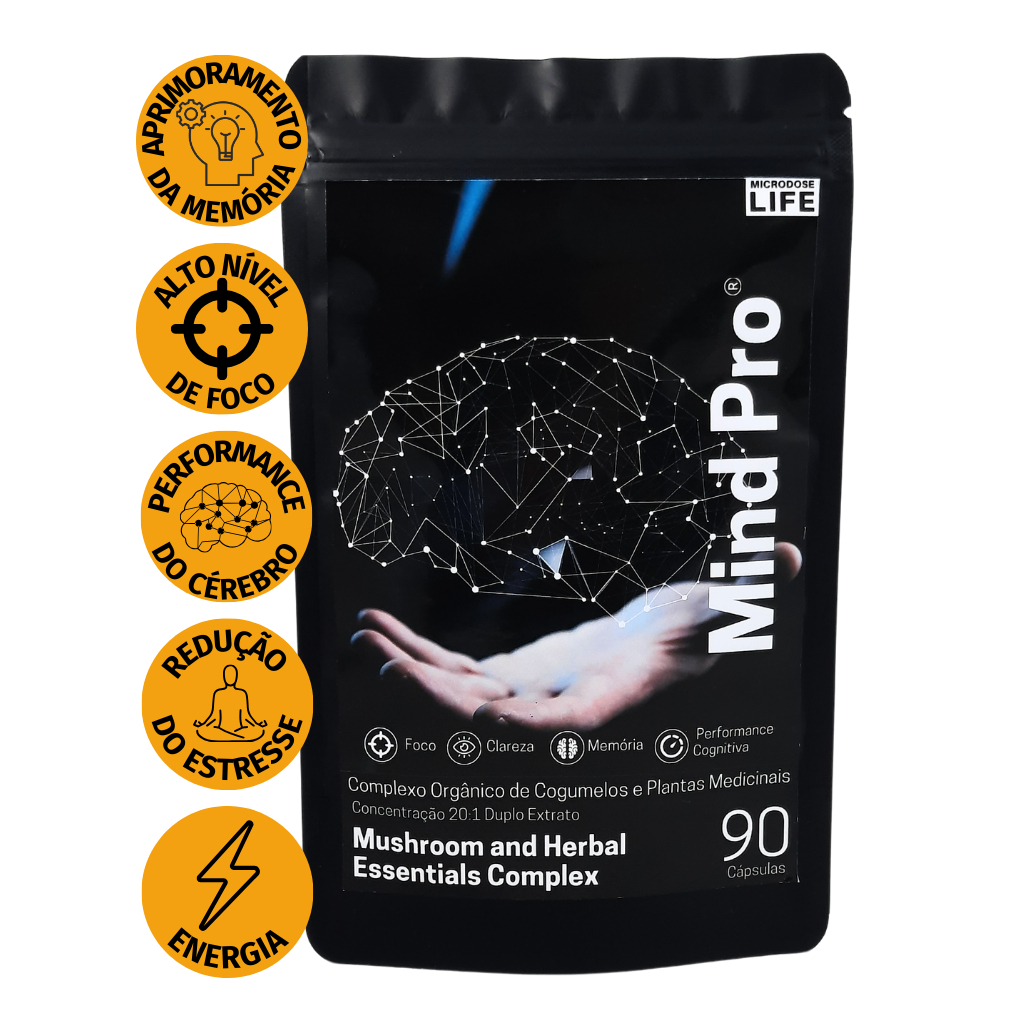 Mind Pro | Foco Performance Cognitiva e Clareza Mental 90 caps | Shopee Brasil