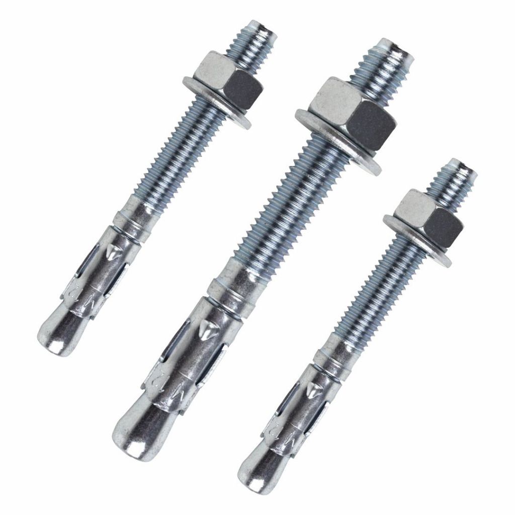 Chumbador Parabolt 3/8 X 3.3/4 C/ Porca E Arruela Kit 20 Pcs | Shopee ...