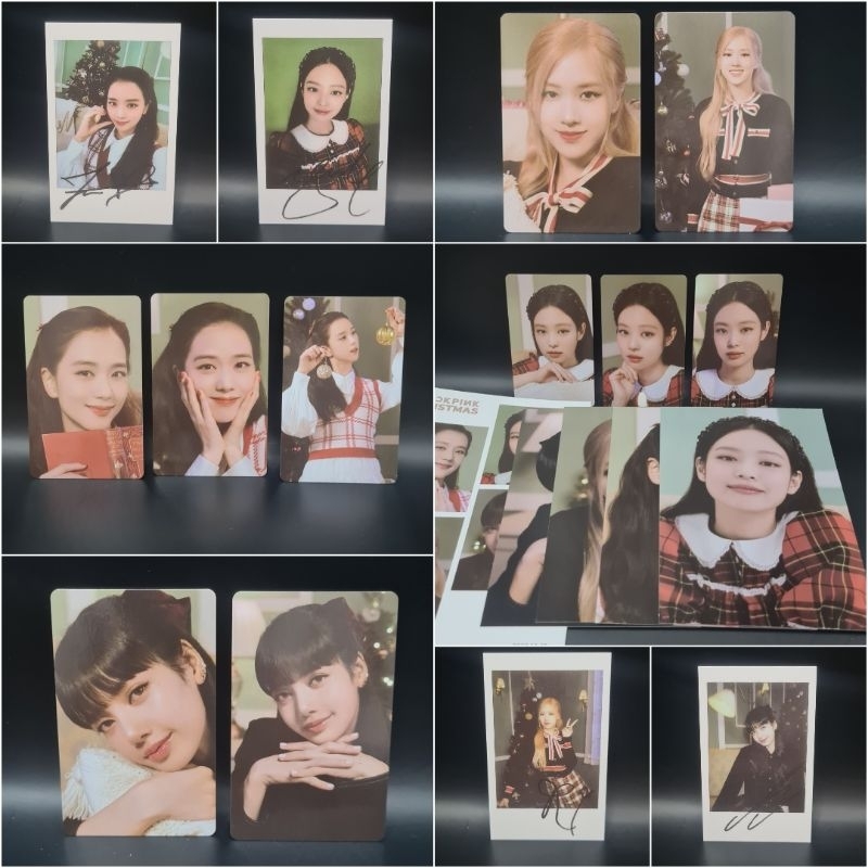 BLACKPINK 'BPTG PHOTOCARD COLLECTION CHRISTMAS EDITION' | Shopee Brasil