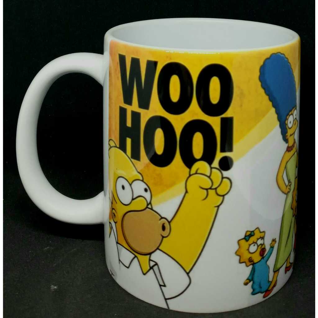 Caneca The Simpsons Woo Hoo! | Shopee Brasil