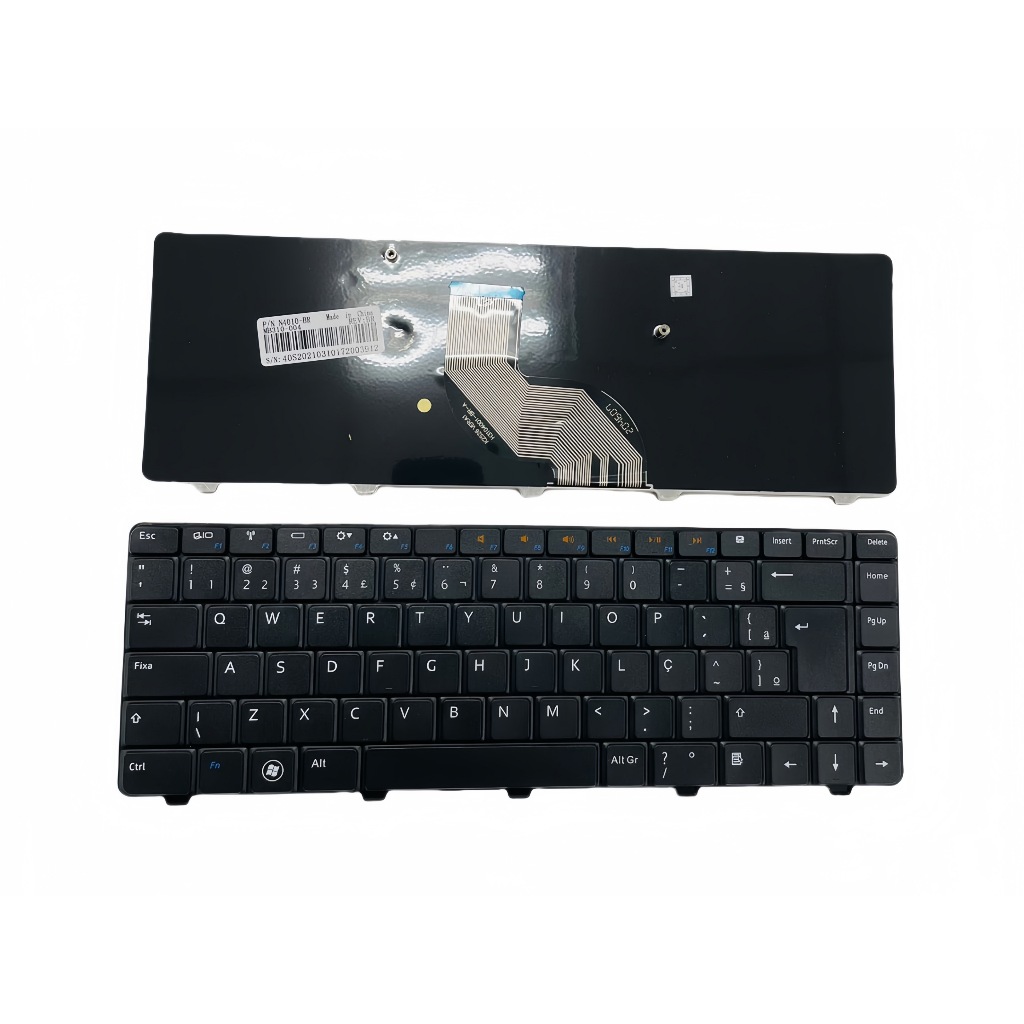 Teclado Notebook Dell Inspiron 14v 14r N4010 N4030 0trn87 Nsk-djd1b | Shopee Brasil