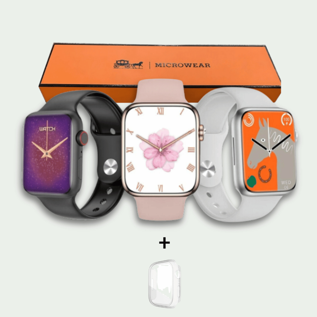 Smartwatch W59 Mini 41mm Fem c/ Case Series 9 2 Geração Full Screen NFC ...