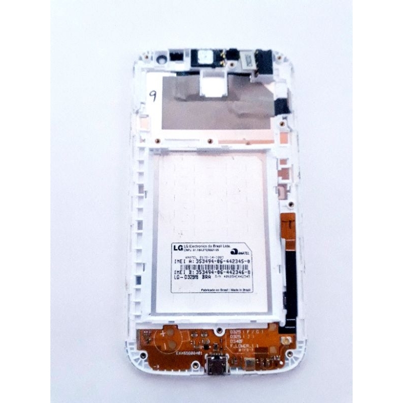 carcaça gabinete do touch completo do LG L70 D325f8 original | Shopee ...
