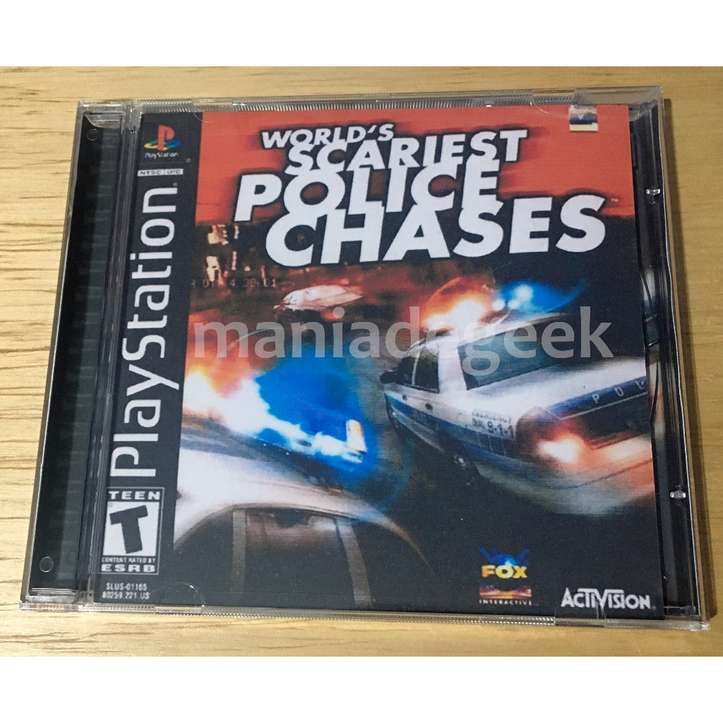 Jogo World's Scariest Police Chases para Play1 PsOne | Shopee Brasil