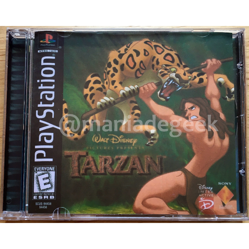 Jogo Disney's Tarzan para Play1 PsOne | Shopee Brasil