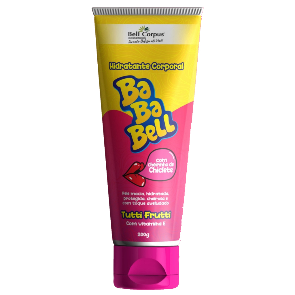 Creme Hidratante Corporal Bababell Cheiro de Babaloo Tutti Frutti ...