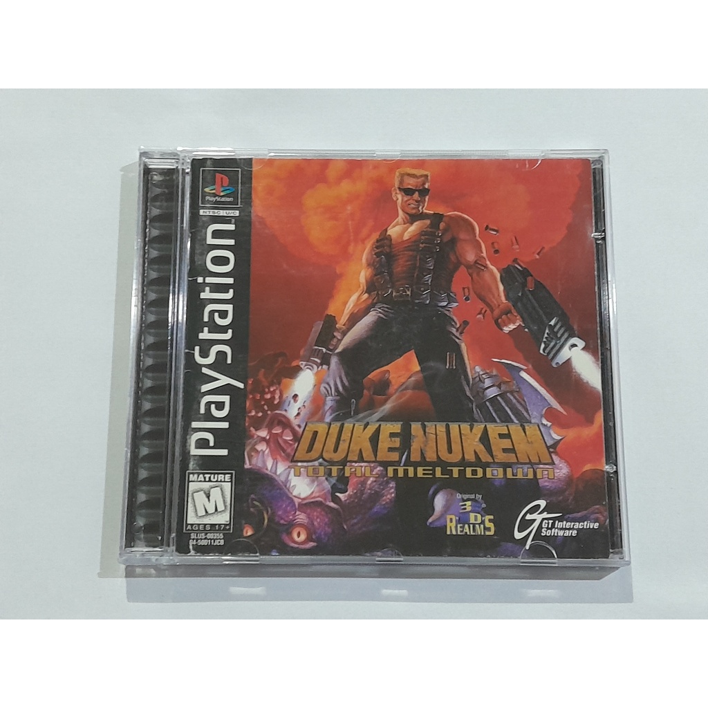 Duke Nukem Total Meltdown p/ PS1 Playstation 1 Original Completo ...