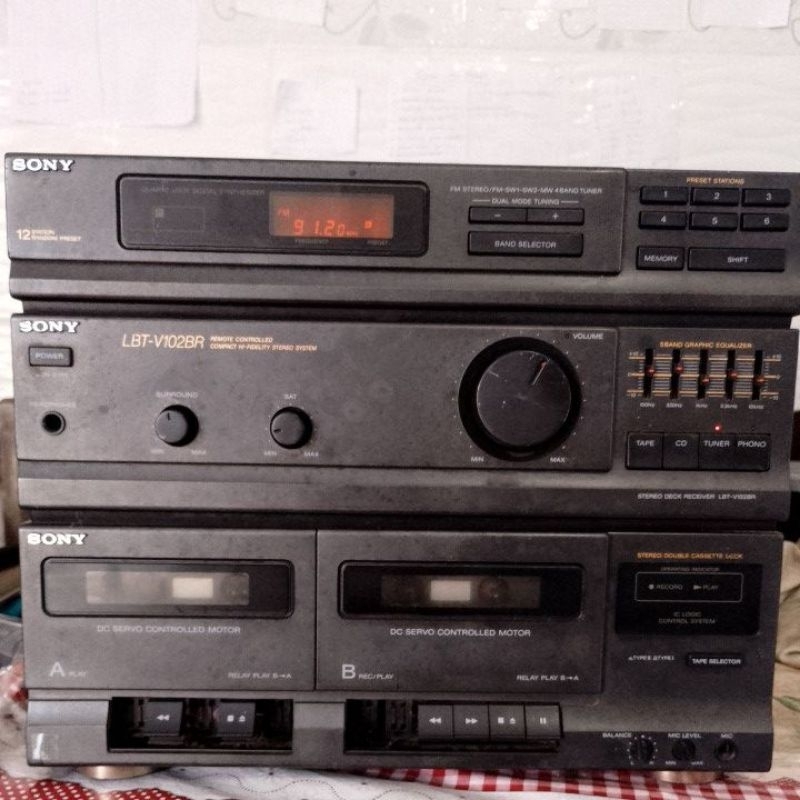 SOM STEREO SONY MODELO LBT-V102BR ( LEIA DESCRIÇÃO) | Shopee Brasil
