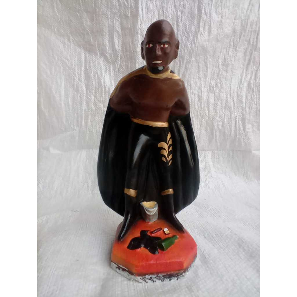 IMAGEM EXÚ MARABO UMBANDA E OU CANDOMBLÉ 30 cm | Shopee Brasil