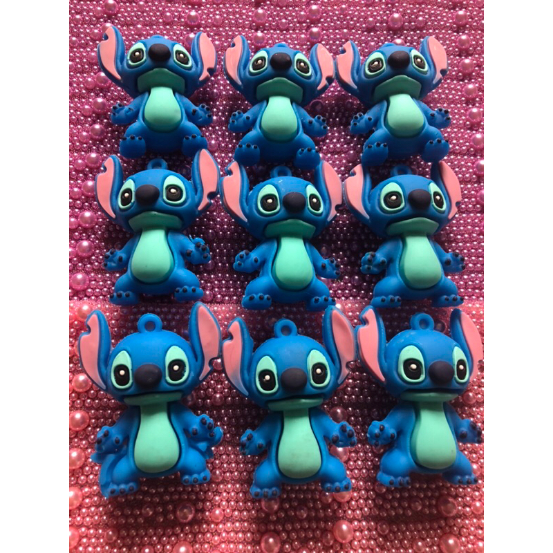 Pingente 3D Stitch 50mm -4unid | Shopee Brasil