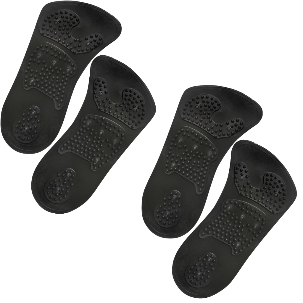 2 Pares Palmilhas De Acupressão - Original ( Modelo Magic sole ...
