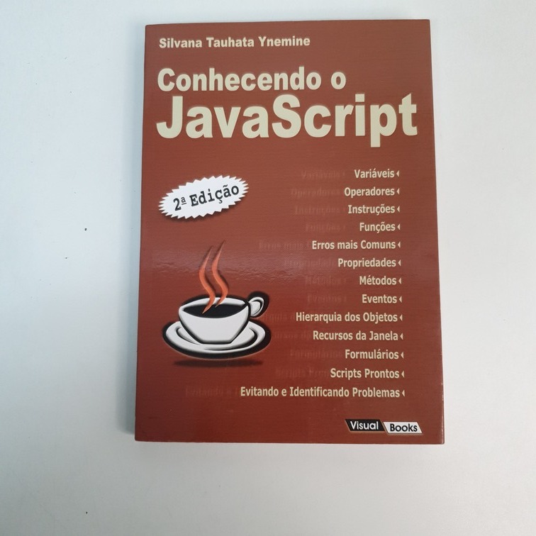 Livro Conhecendo o Java Script Silvana Tauhata Ynemine V3221 | Shopee ...