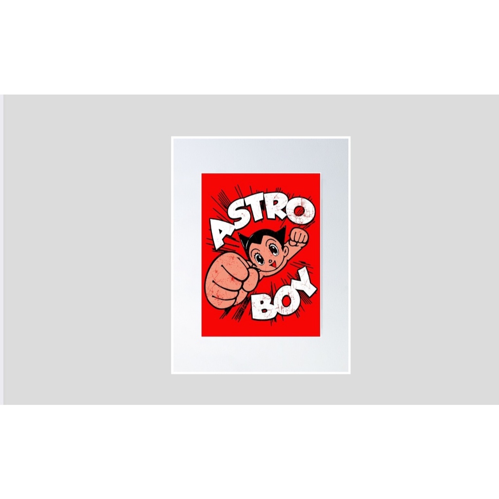Quadro astro boy anime manga japones anos 80 cartoon | Shopee Brasil