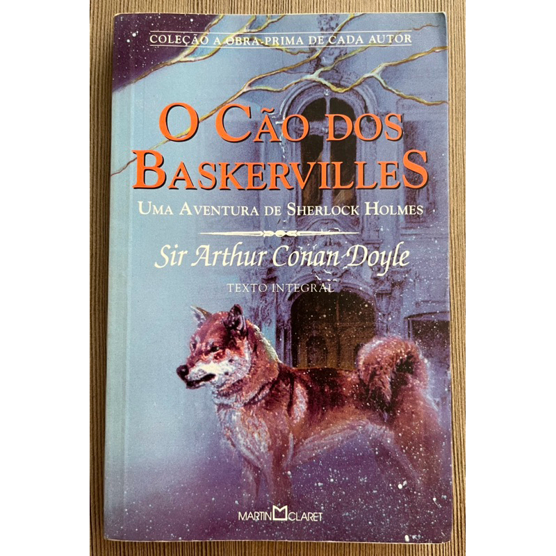Livro: O Cão dos Baskerville - Sir Arthur Conan Doyle | Shopee Brasil