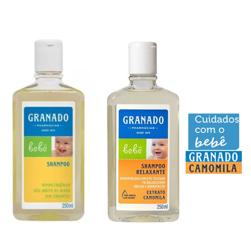 Shampoo Granado Fragrância Variadas 250 ml | Shopee Brasil