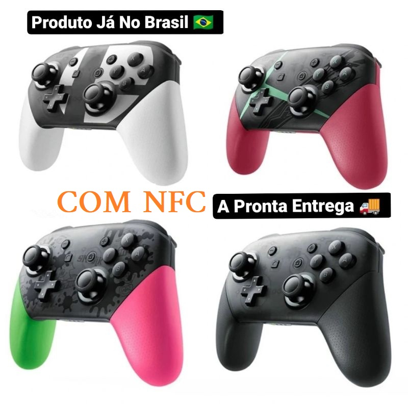 Controle Nintendo Switch Pro Controller | Shopee Brasil