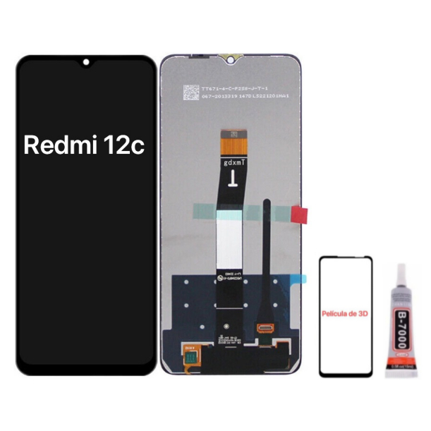 Tela Touch Display Lcd Compativel Xiaomi Redmi 12c A Pronta Entrega | Shopee Brasil