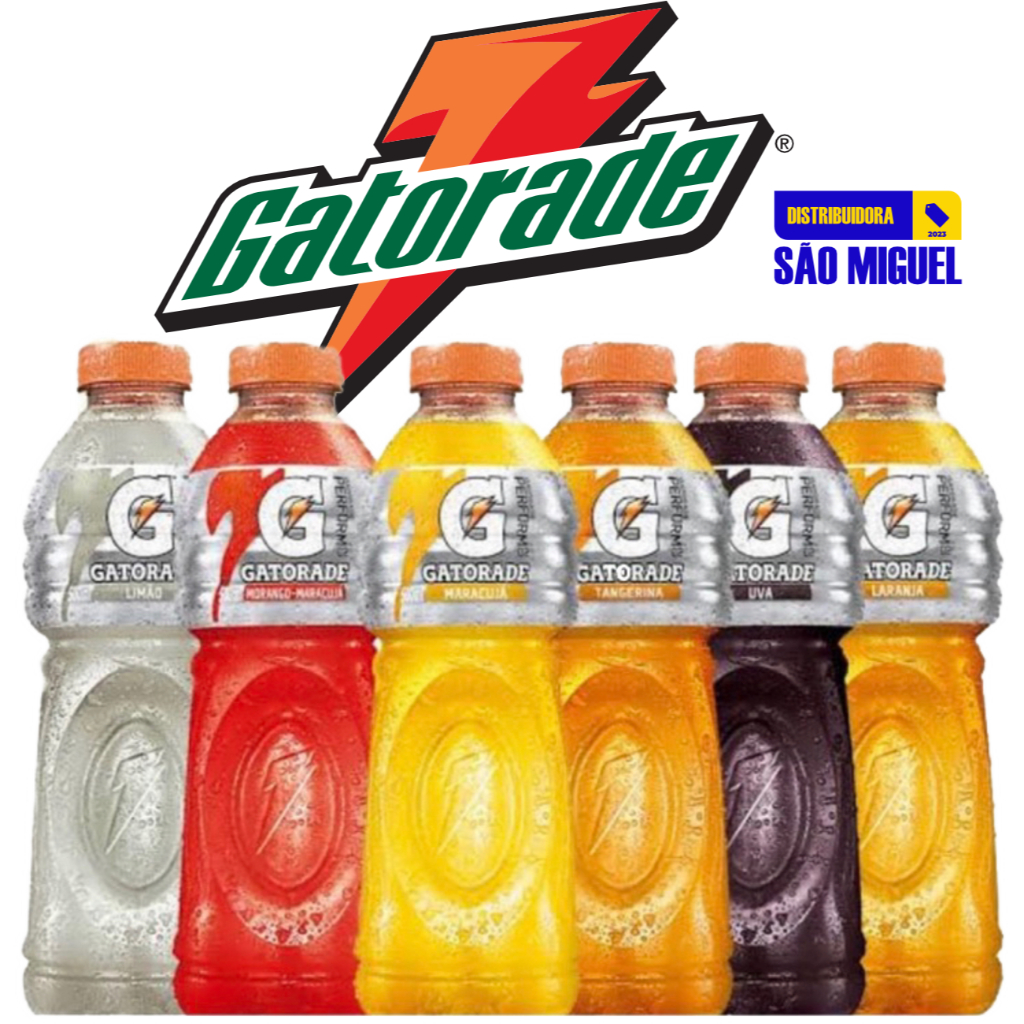Isotônico Gatorade Garrafa 500ml Kit Vários Sabores | Shopee Brasil