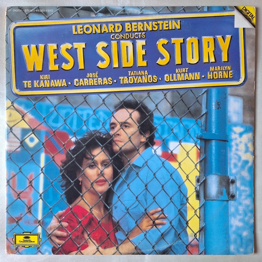 DISCO DE VINIL LP - LEONARD BERNSTEIN – WEST SIDE STORY (1985) (CAPA GATEFOLD) | Shopee Brasil