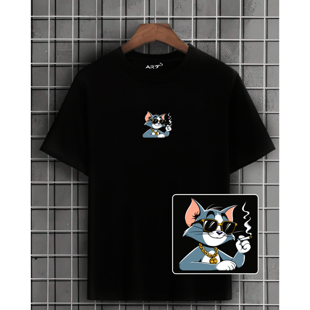 Camisa Camiseta Masculina Basica Blusa Streetwear 100% algodão Tom Smok ...
