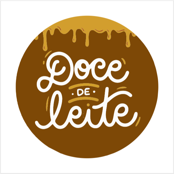Doce de Leite - Adesivo para rótulo glossy - 100 und - 4x4cm - REF DL02 ...