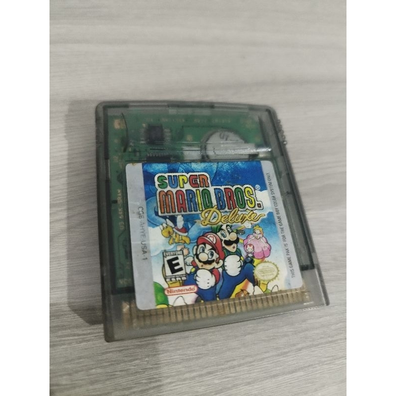 Super Mario BROS Deluxe Game Boy Color ORIGINAL | Shopee Brasil