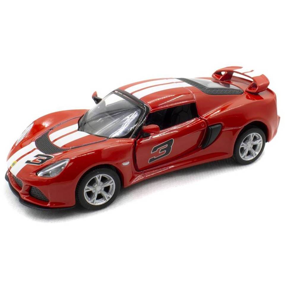 Miniatura Carrinho de Coleçãp Lótus Exige S 2012 Kinsmart 1:32 Metal e ...