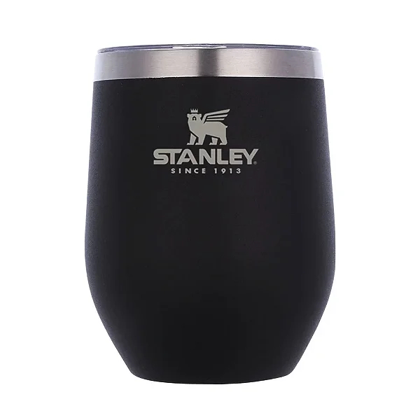 Copo térmico 360ml Preto tipo Stanley | Shopee Brasil