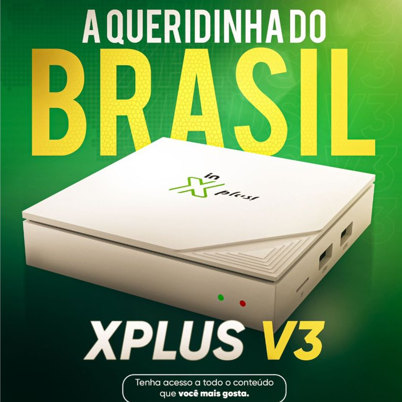 Promoção - x in plus in v3 Lançamento 4k Com Controle Remoto | Shopee ...