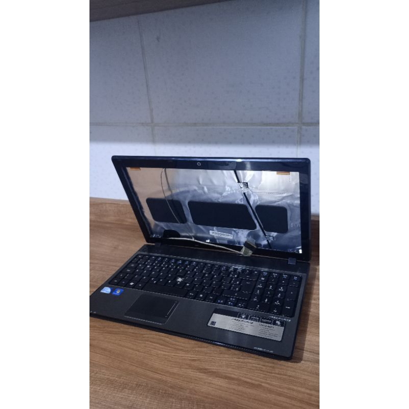 NOTEBOOK COM DEFEITO E AVARIAS, MODELO ACER ASPIRE 5741 SÉRIE. | Shopee Brasil