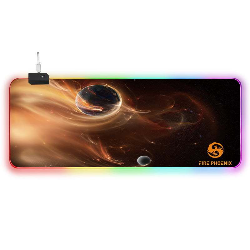 Mouse pad Gamer LED RGB PC Desktop 80cm x 30cm | Shopee Brasil