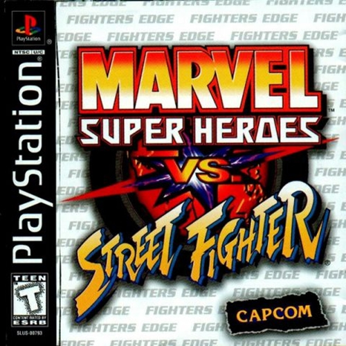 Marvel Super Heroes Vs. Street Fighter Patch Ps1 | Shopee Brasil
