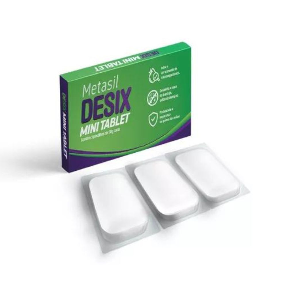 Pastilha Bactericida para Ar-Condicionado Desix Mini Tablet 3 uni 30g ...