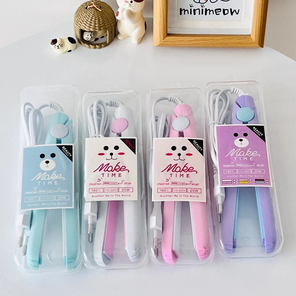 Mini Chapinha Prancha De Bolsa para Cabelos Finos e Cachos 160°Graus ...